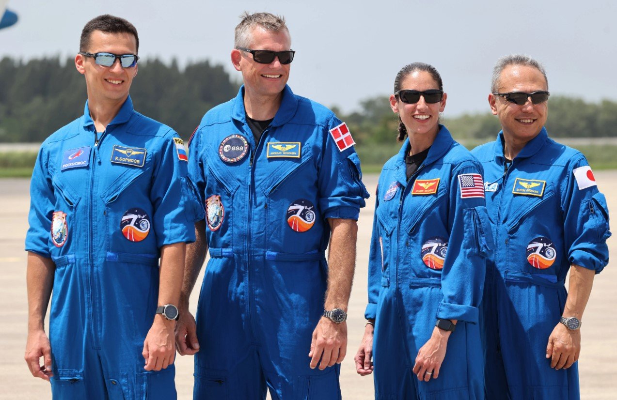 Crew-7 Mission Blasts Off with Four Astronauts on Board