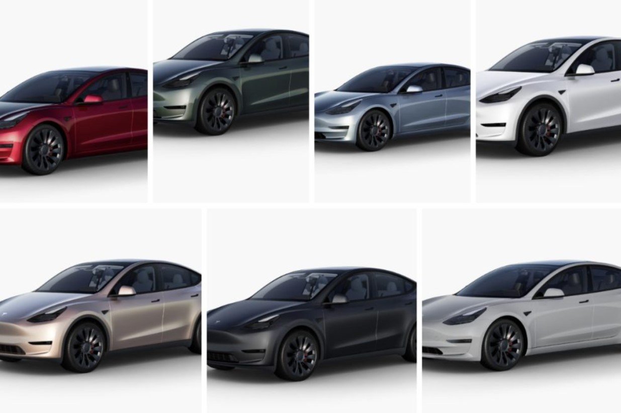 Tesla Launches Exclusive Color Wraps for Model 3 and Model Y